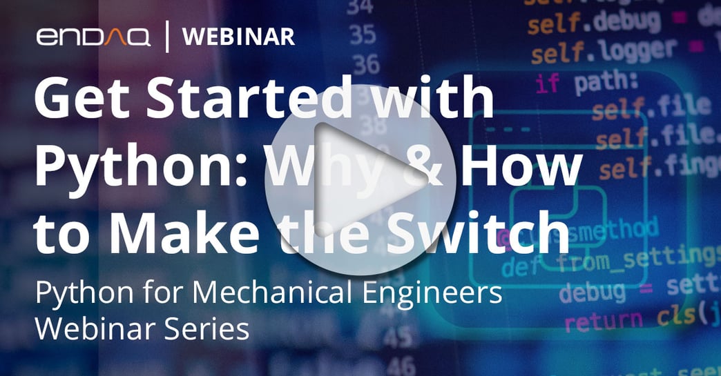 Python for Mechanical Engineers Webinar Series